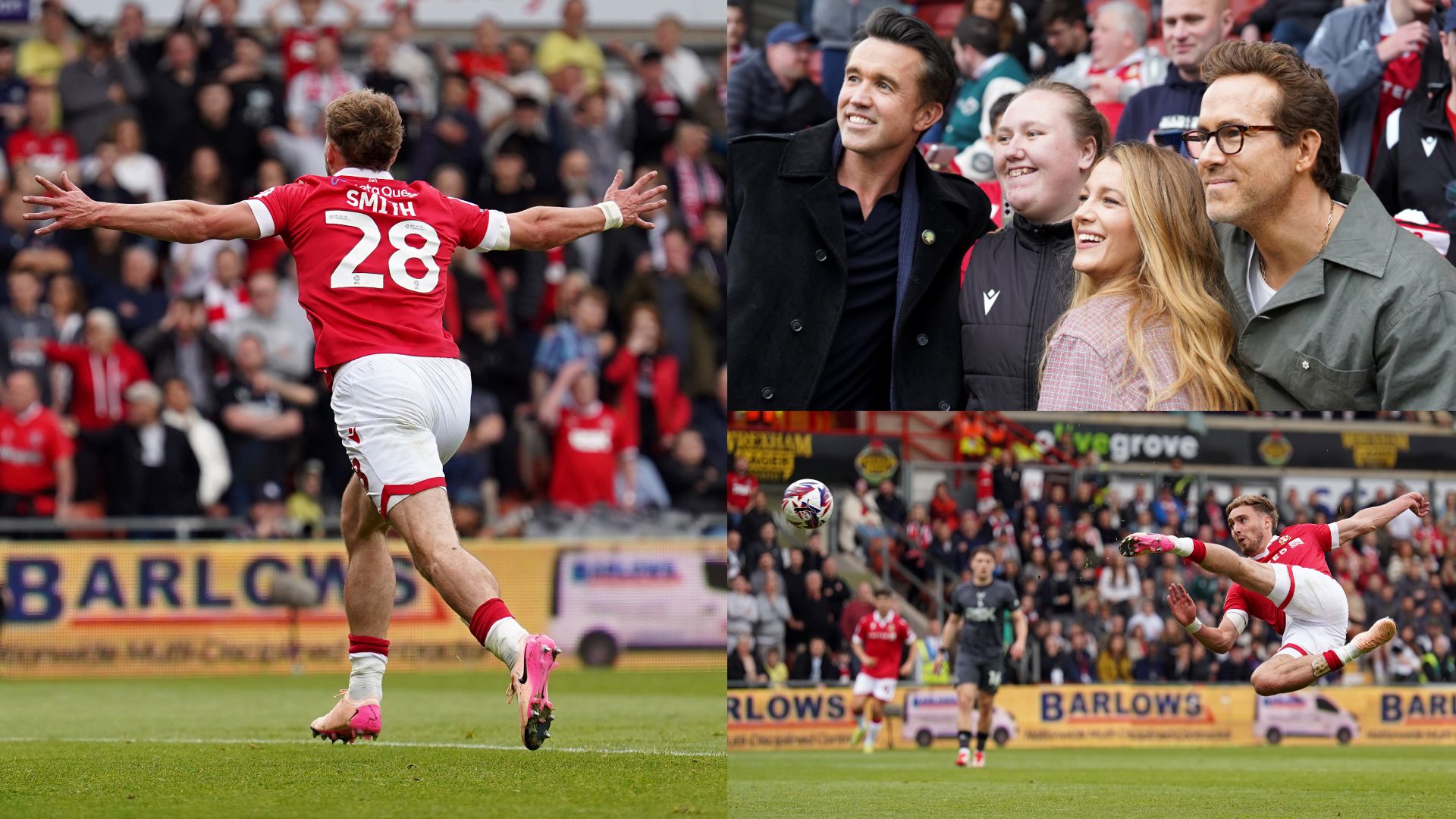 Wrexham promoted to Championship! Ryan Reynolds, Blake Lively and Rob McElhenney lead the ...